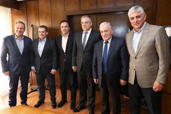 Συνάντηση του νέου προεδρείου της ΚΕΔΕ με τον υπουργό Εσωτερικών