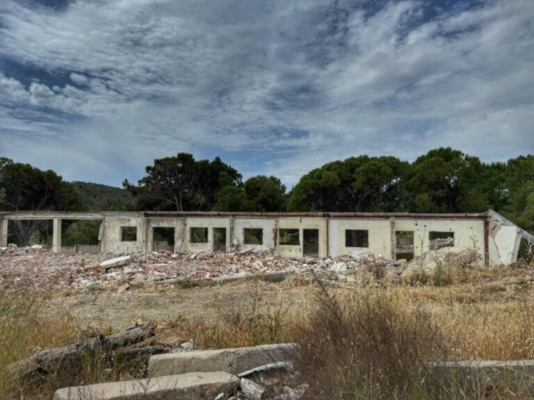 Αυτοψία του Δημάρχου Μυτιλήνης Π. Χριστόφα στο έργο καθαρισμού του ...