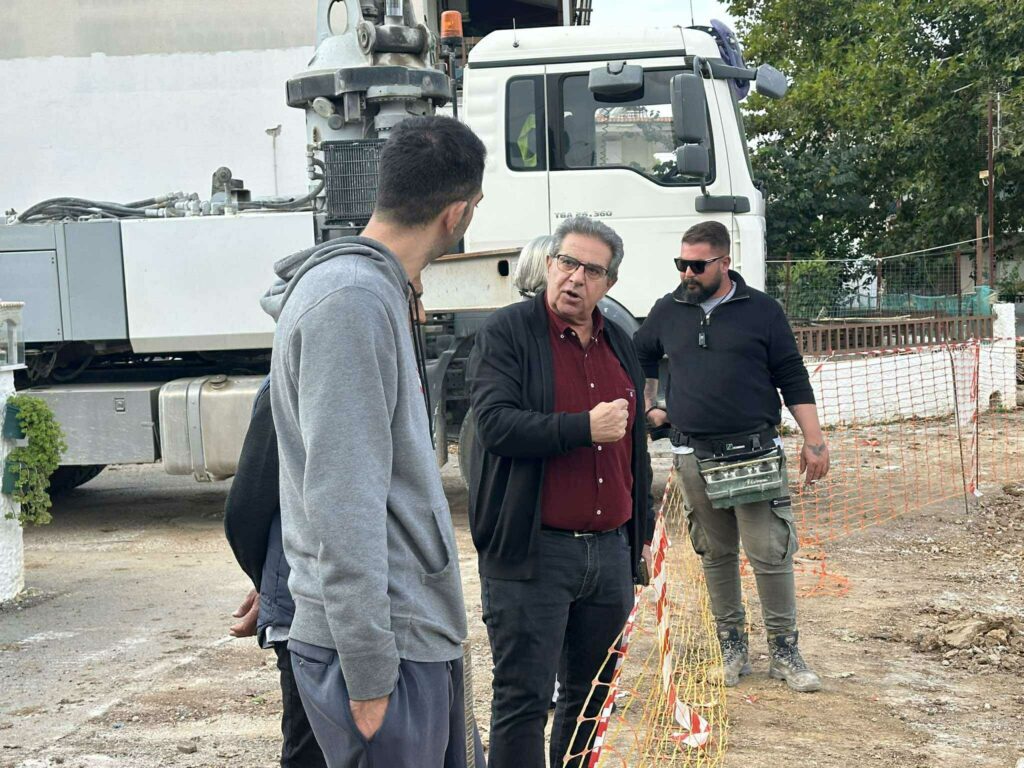 Σε εξέλιξη το μεγάλο αντιπλημμυρικό έργο στα Φάρσαλα